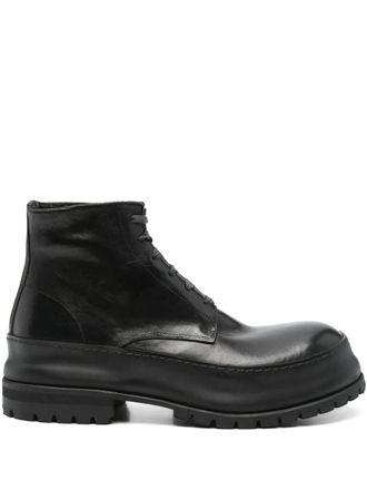A Diciannoveventitre / Augusta bottes en cuir - Noir