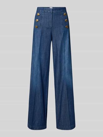 Seductive Wide Leg Jeans mit Kn&ouml;pfen Modell BRIDGET