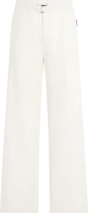 Philipp Plein Homme, Pantalons, Blanc, Taille: L Tracksuit Pantalons Jacquard Logo
