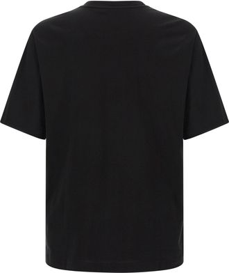 Dolce & Gabbana Cotton Logo Patch T-Shirt - Black