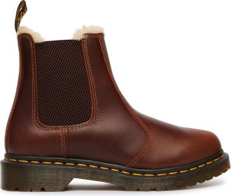 Dr. Martens Klassische Stiefeletten Dr. Martens 2976 Leonore Faux Fur Lined DM23898243 Braun