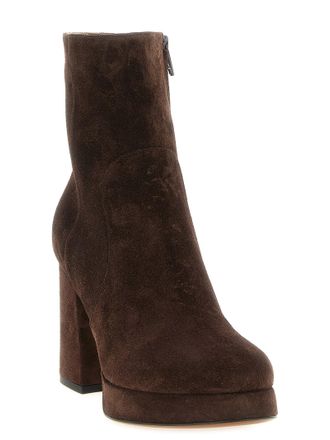 Valentino Garavani Fawcette Ankle Boot - Brown