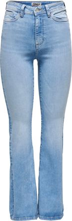 Only Female Flared fit Jeans ONLWAUW Hohe Taille Flared Jeans