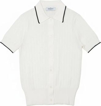 Gran Sasso Femme, Tops, Blanc, Taille: 38 FR 57225 Polo