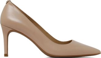 Michael Kors Light Blush Leder Pumps mit spitzer Zehenpartie - - Shoes - Damen - Beige - 39 1/2 EU