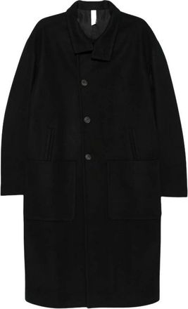 Hev&ograve; Manteau Savelletri - Homme - Manteaux - Noir - Taille: M