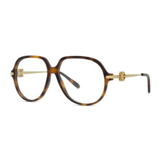 Loewe Lunettes de vue Anagram - Femme - Accessoires - Brun - Taille: 56 MM