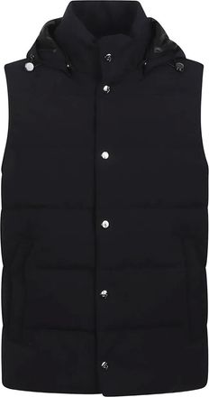 Montecore gilet matelassé à capuche - Noir