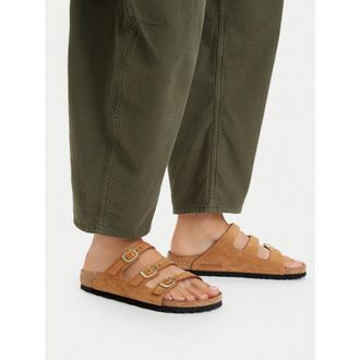 Birkenstock Pantoletten Birkenstock Florida 1033203 Braun