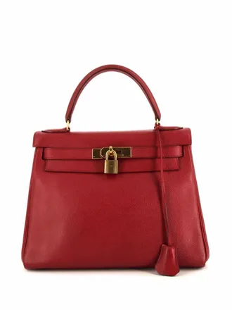 Herm&egrave;s sac Kelly 28 (1994) - Rouge