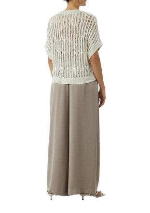 Comma Kurzarmpullover