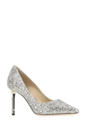 Jimmy Choo London Romy Heels - Silver