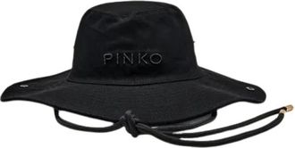 Pinko Pinko, Femme, Accessoires, Noir, Taille: ONE Size Country Wood Cap
