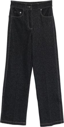Max Mara Femme, Jeans, Bleu, Taille: 36 FR Pantalone Denim Ribes