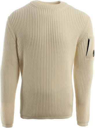 C.P. Company C.p. Company, Homme, Pulls, Beige, Taille: XL Pull Ras du Cou