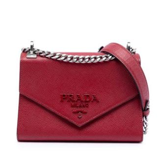 Prada Sac bandouli&egrave;re vintage Pre-owned - Femme - Pre-owned - Rouge - Taille: ONE Size