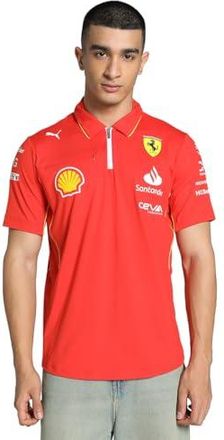 Puma Polo de léquipe Professionnelle Scuderia Ferrari 2024 pour Homme - Rouge - XXL