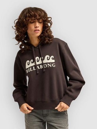 Billabong Surfing In Town Hoodie black pebble