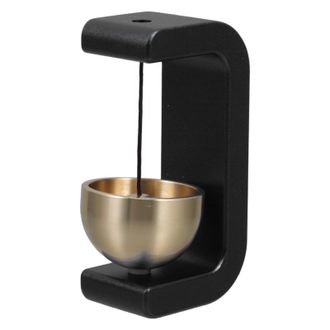 Lurrose T&uuml;rglocke aus Messing mit Windspiel und Magnetischem Verschluss Dekorativer Alarm f&uuml;r Eingangsbereich und Gesch&auml;ftsr&auml;ume