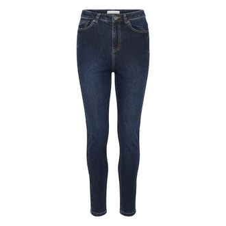 Kaffe KAwillow HW Slim Fit Jeans - - Jeans - Damen - Blau - W31