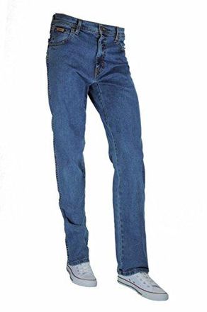 Wrangler Texas Stretch Regular Fit Lot de 2 jeans pour homme Gris foncé (009) 34/36