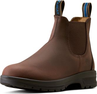Ariat Womens Cooper Chelsea Boots in Brunette, B Medium Width, Size 37.5, by Ariat