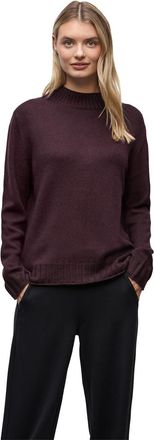 Street One Damen 3015649 Basic Turtleneck Pullover, Jazz Berry, 40