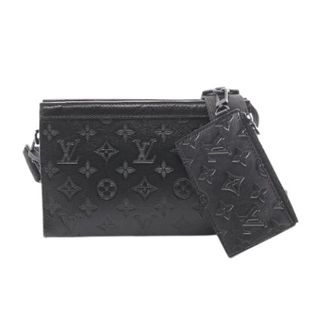 Louis Vuitton Pre-owned Gaston Wearable Wallet Monogram Shadow Shoulder Bag - - Pre-owned - Herren - Schwarzk - ONE SIZE