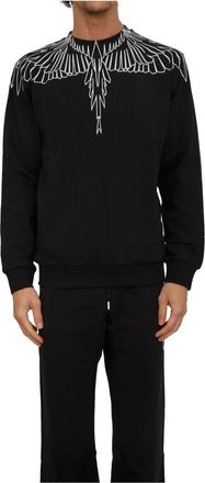 Marcelo Burlon Homme, Sweatshirts et sweats &agrave; capuche, Noir, Taille: 2XL Felpa