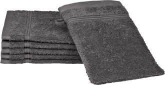 ROSS Uni-Walk Handtücher Rubin Schiefer, Waschhandschuh 16x22 cm