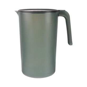 Hemoton Wasserkrug Kunststoff 2.5L Mit Deckel Und Griff Transparente Getr&auml;nkekanne F&uuml;r Kalte Getr&auml;nke Zuhause Und Garten