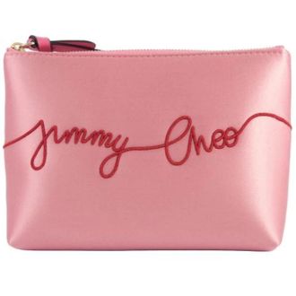 Jimmy Choo London Pre-owned Satin pouches - - Pre-owned - Damen - Rosa - ONE SIZE