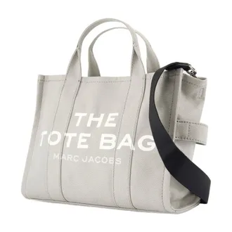 Marc Jacobs Womens The Medium Tote - Marc Jacobs Cotton Grey Bags Totes-Shopping-Bags