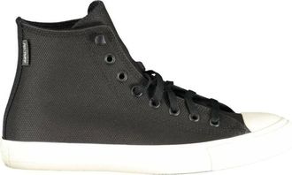 Converse Homme, Chaussures, Noir, Taille: 45 EU Baskets Hautes &agrave; Semelle en Caoutchouc