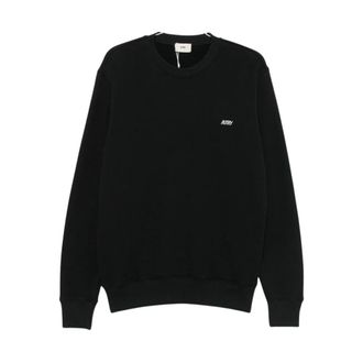 Autry Sweatshirt mit besticktem Logo - - Sweatshirts & Hoodies - Herren - Schwarzk - L