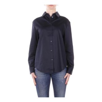 Max Mara Femme, Blouses et Chemises, Bleu, Taille: 40 FR Shirt