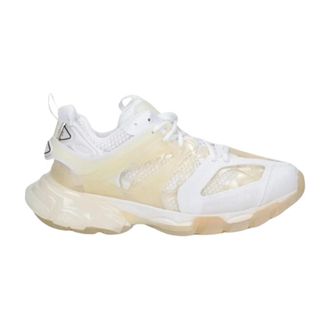 Balenciaga Wei&szlig;e Sneakers mit transparenter Sohle Modernes Design - - Shoes - Herren - Wei&szlig; - 42 EU