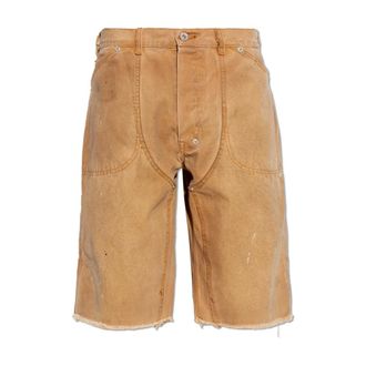 Gallery Dept. Homme, Shorts, Brun, Taille: W31 Short en jean &agrave; effet vieilli
