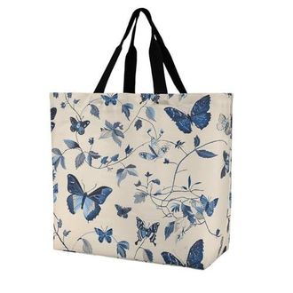Generic Papillons Et Papillons De Nuit Sac Fourre-Tout L&eacute;ger Sacs R&eacute;utilisable Sac Fourre Tout Pour Quotidienne Shopping Universit&eacute;