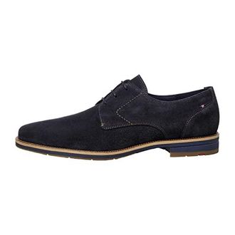 Lloyd Langston Chaussures basses à lacets pour homme, bleu océan, 41 EU