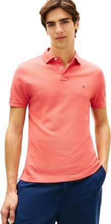 Tommy Hilfiger Herren 1985 Regular Polo Mw0mw17770 S/S Poloshirt, RED (Vintage Red), XL