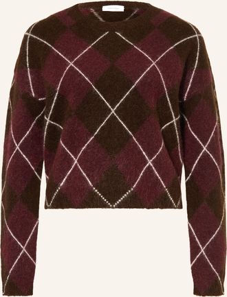 Darling Harbour Darling Harbour Pullover Mit Mohair rot