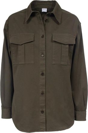 Aspesi Femme, Vestes, Vert, Taille: 36 FR Light Vestes