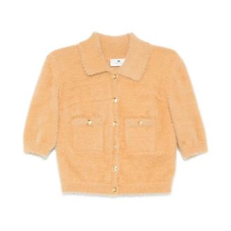 Elisabetta Franchi Honey Tricot Strick Top - - Knitwear - Damen - Beige - M