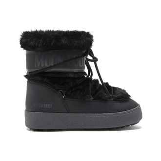 Moon Boot Femme, Chaussures, Noir, Taille: 41 EU LTrack Low Faux-Fur Bottes