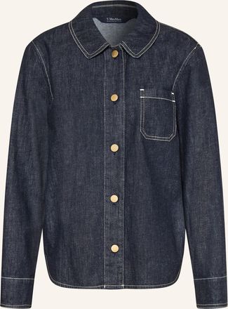 Max Mara Jeansbluse Enfasi blau