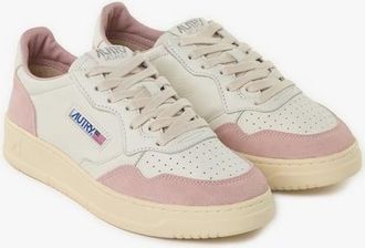 Autry Leder - Weiße Medaillen -Turnschuhe