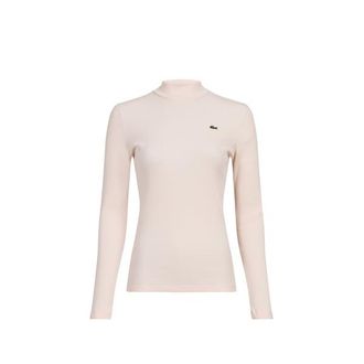 Lacoste Pull col montant en coton