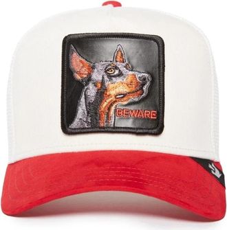 Goorin Brothers Wei&szlig;e Dobermann Wildleder Trucker Cap - - Accessories - unisex - Wei&szlig; - ONE SIZE