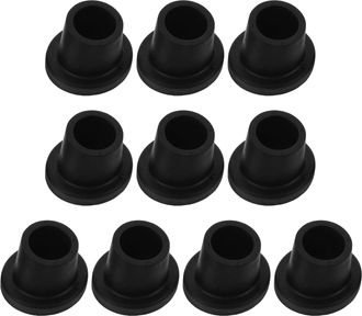 DOITOOL 10 Stück Teiliges Gummifuß ersatz für Duschstuhl rutschfeste Elastische Gummischoner Kompatibel mit Verschiedenen Duschstühlen Installieren für Zuhaus